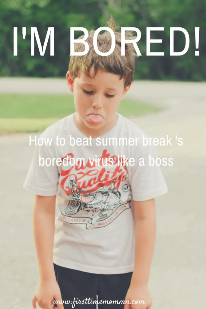 Curbing the "I'm bored"s this summer. FREE printable!
