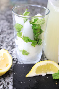 Basil Vodka Lemonade - An Easy Summer Cocktail