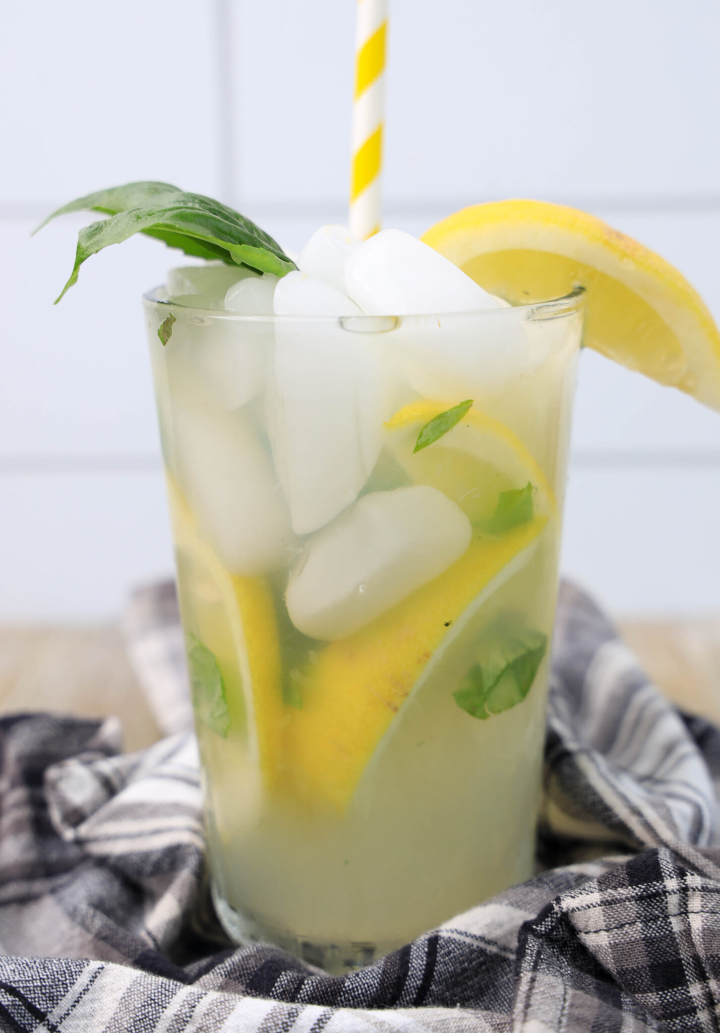 Basil Vodka Lemonade - An Easy Summer Cocktail