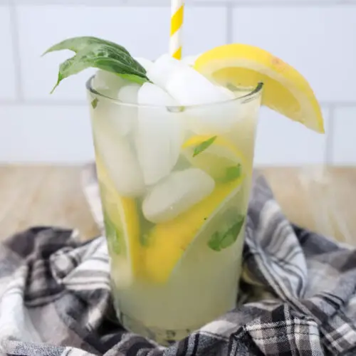 Basil Vodka Lemonade - An Easy Summer Cocktail